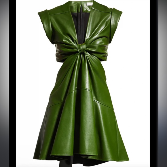 A.L.C. | Dresses | Nwt Alc Lexi Vegan Leather Cutout Mini Dress | Poshmark